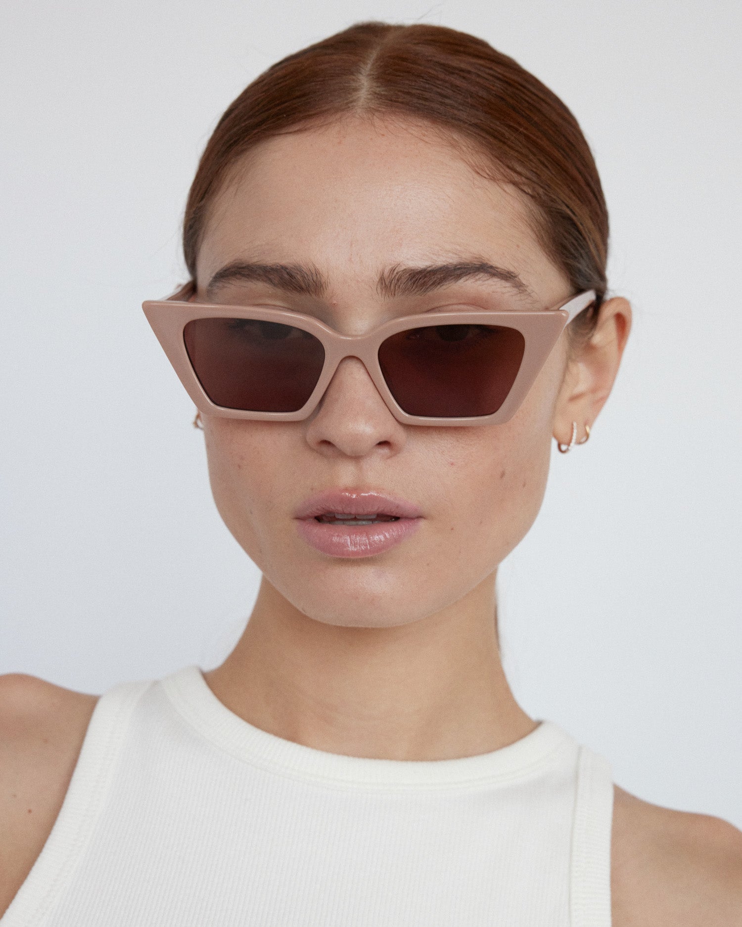 Claudia - Beige Sunglasses – ARMADIO 55
